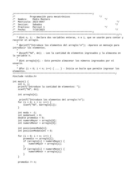 P1 Me Pdf Programación De Computadoras Informática