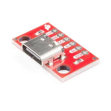 Sparkfun Usb C Breakout Thaieasyelec Electronic For Embedded System จำหน่าย Arduinoraspberry Pi