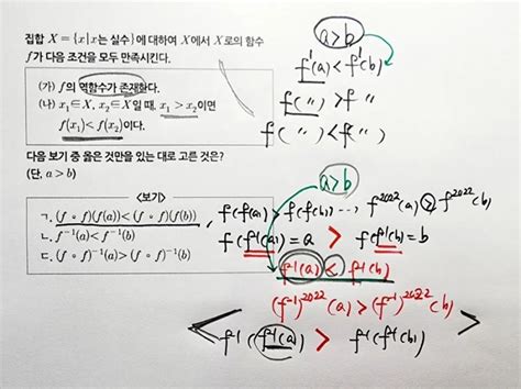 고1 수학 하 2학기 중간고사 수학내신 실전 문항 해설 함수의 교점개수 그래프그리기 역함수 조건만족 집합의 개수 목동고등