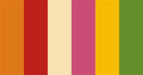 Sandwich Color Scheme Colorful