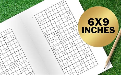 Very Hard Sudoku Puzzles For Adults A Portable Brain Game Book With