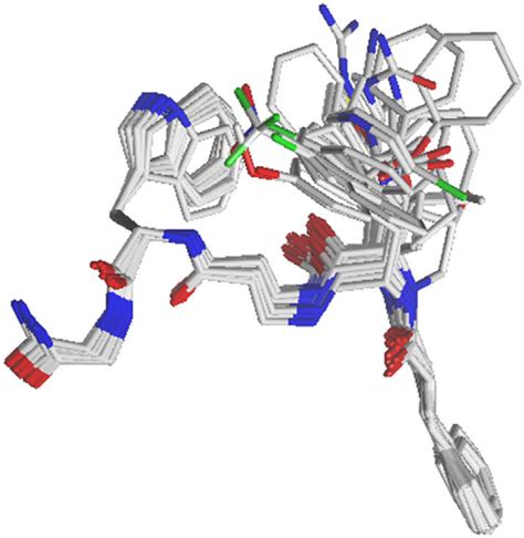 The Superposition View Of The L Series Compounds In The Training Set Download Scientific Diagram