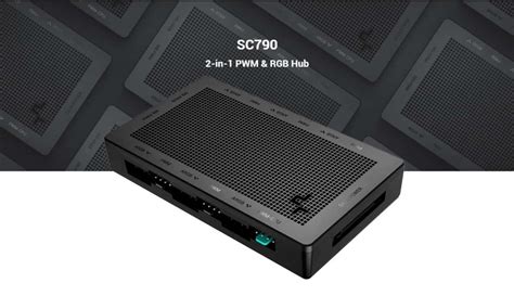 Deepcool SC790 PWM ARGB Hub PWM ARGB Sync