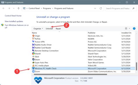 How To Update The PC Health Check App On Windows And