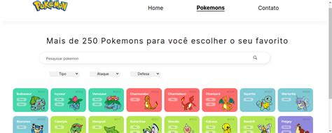GitHub santossamir app pokemon Esse projeto teve como objetivo criar uma aplicação para