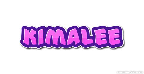 Kimalee Logo Free Name Design Tool From Flaming Text
