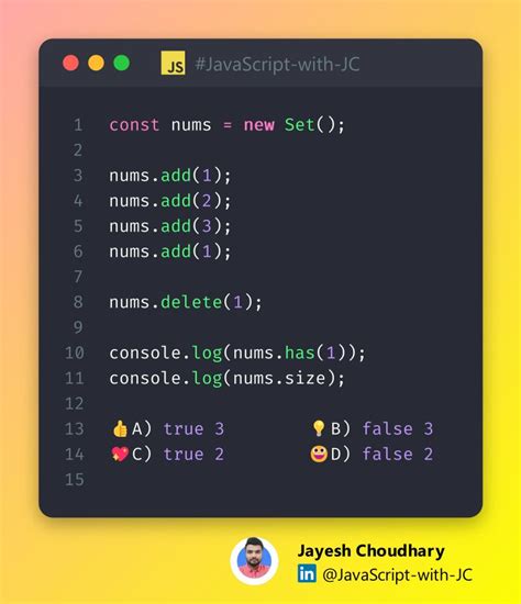 Jayesh Choudhary On Linkedin Javascriptdaily Javascript Developer Community Content