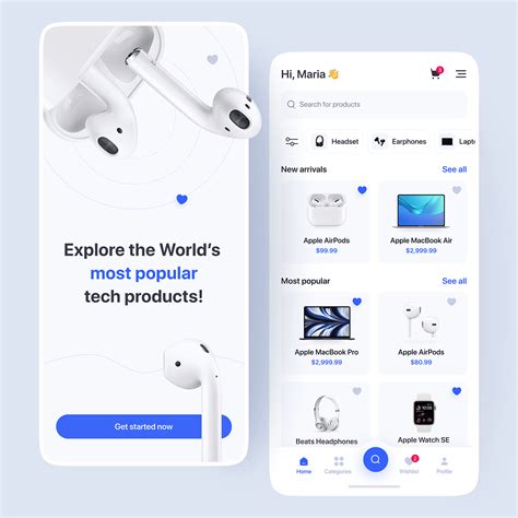 Ecommerce Mobile App UI Design On Behance