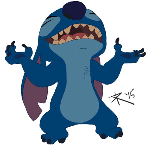 Evil Stitch By Phaesri On Deviantart