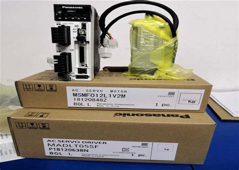 3000rpm 400w Msmf012l1v2m Industrial Panasonic Servo Motor Panasonic