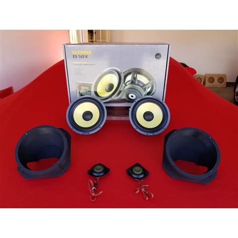 Scuderia Audio 812 Premium Component Speakers Upgrade Speakers