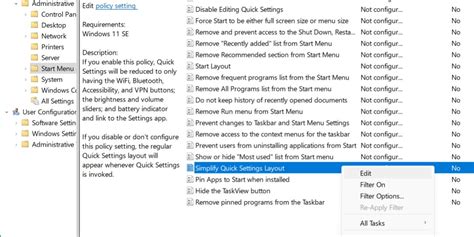 How To Enable Simplified Quick Settings In Windows