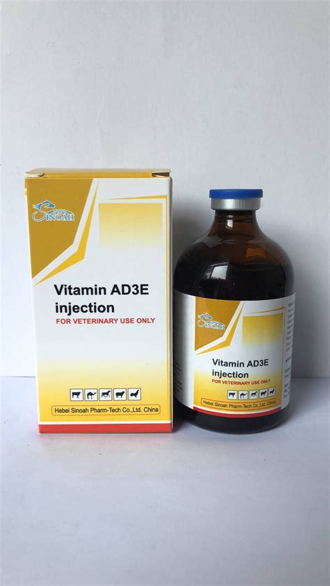 Vitamin Ad3e Injection/Veterinary Medicines/GMP - Vitamin Ad3e ...