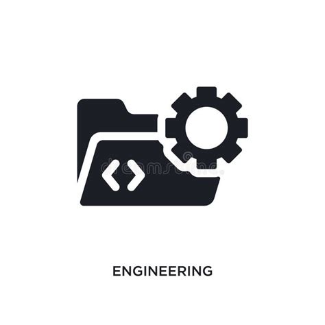 Engineering Isolated Icon Simple Element Illustration From Programming