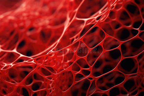 A Visual Composition Inspired By The Microscopic Realm Where Lines And