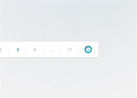 32 Beautiful And Clean Pagination Element Designs