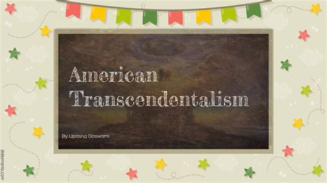 American Transcendentalism 108 Pptx