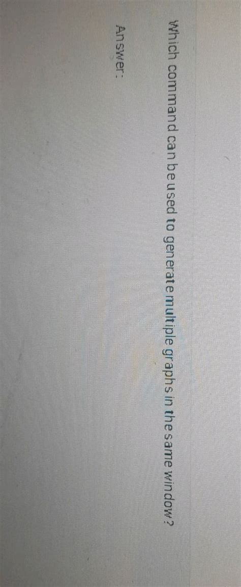 Which Command Can Be Used To Generate Studyx