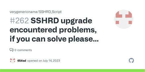 SSHRD Upgrade Encountered Problems If You Can Solve Please Contact Me Issue
