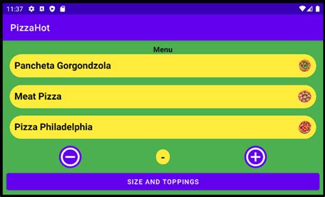 GitHub NedashkivskijTV ITSTEP JAVA Android HW Homework From PizzaHot