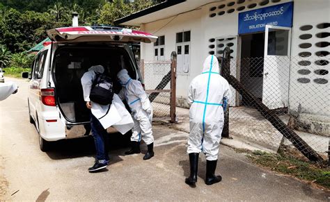 ကော့သောင်းမြို့တွင် ကိုဗစ် ၁၉ ရောဂါပိုးတွေ့ရှိသူ နေရပ်ပြန် မြန်မာသင်္ဘောသားသုံးဦး ရောဂါသက်သာပ