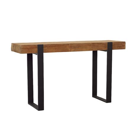 Dovetail Burke Console Table Wor1002 Teak Furniture Affair