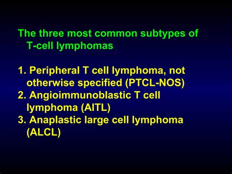 T Cell Lymphoma Ppt
