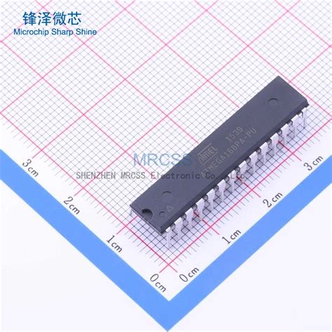 MICROCHIP MCU 8 Bit ATmega AVR RISC 16KB Pcba Board Flash 2 5V 3 3V 5V 28 Pin PDIP Atmega8 W