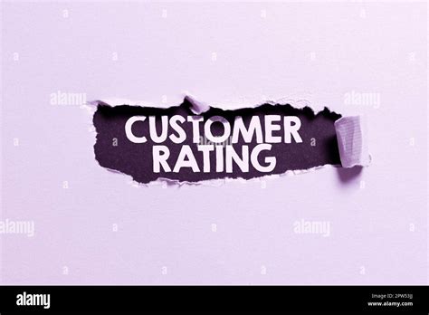 Text Caption Presenting Customer Rating Concept Meaning Gauge The