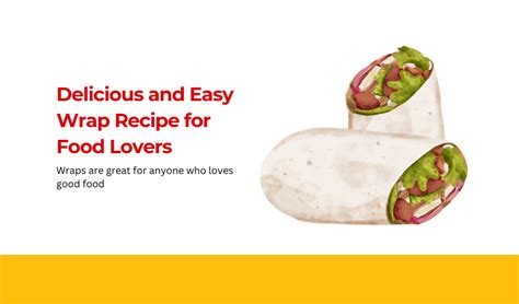 Tasty Wrap Recipes Spiced Chicken Wrap With Garam Masala