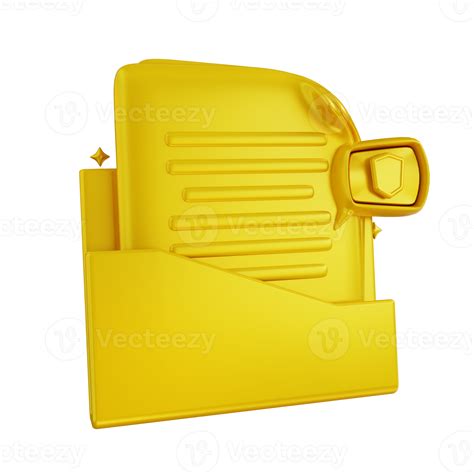 3d Illustration Golden Document Security Folder 18244616 Png 3d Illustration Golden Document Security Folder 18244616 Png