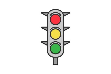 Traffic Lights Color Icon