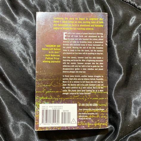 The Book Of Summer By James F David