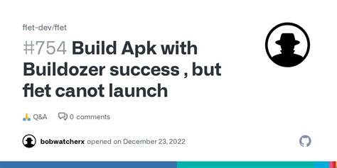 Build Apk With Buildozer Success But Flet Canot Launch · Flet Dev