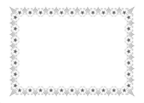 Vector Photo Frame Border Design And Vector Certificate Border Or Resume Border Frame