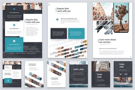 Shift Powerpoint Template Us And A4