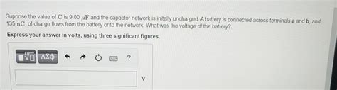 Solved In The Figure Figure 1 All The Capacitors Have The Chegg Com