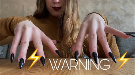 Asmr ⚡️ Chaotic And Fast Buildup Tapping And Scratching⚡️ Youtube