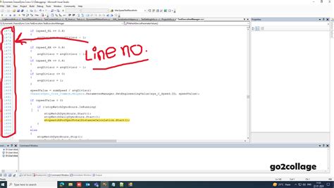 Enable The Code Editor Line Numbers In Visual Studio