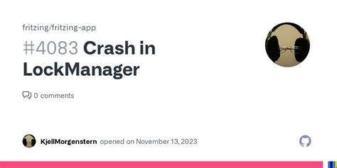 Crash In Lockmanager · Issue 4083 · Fritzingfritzing App · Github