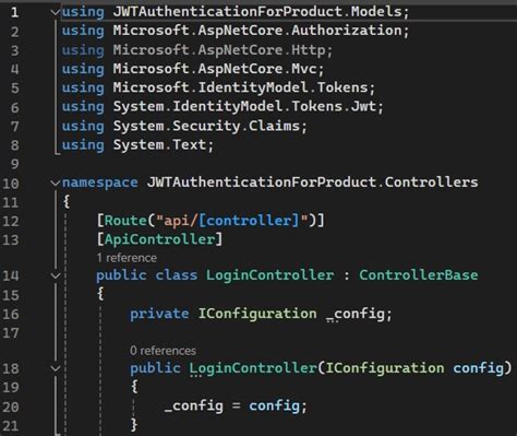 JWT Authentication In ASP NET Core Web API