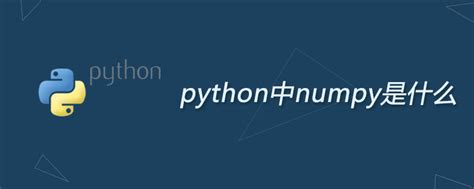 Python Numpy怎么读python中numpy是什么 Csdn博客