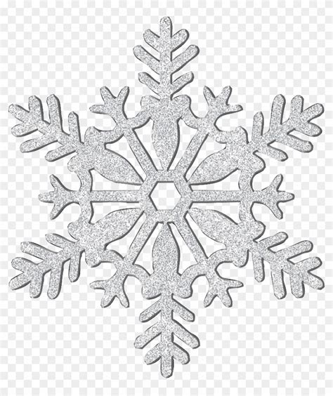 Snowflake Glitter Silver Snow Winter Freetoedit Silver Glitter Snowflakes Png