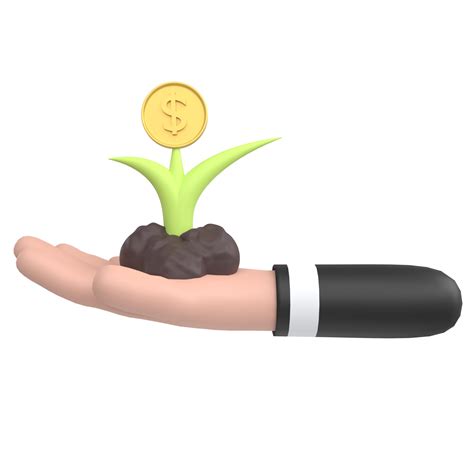 Investment 3d Illustration Rendering 11307430 Png