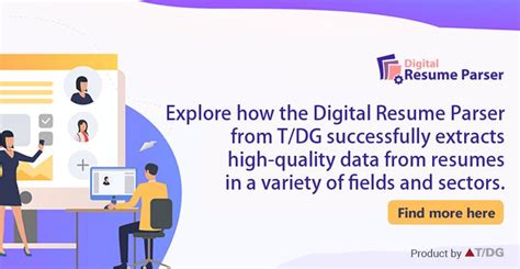 Digital Resume Parser On Linkedin Resume Parsing Tool Resume Data Extraction Software