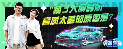 换了大屏导航音质太差的原因是 有驾