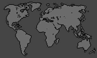 CSDb World Map By Wrath Designs 1999