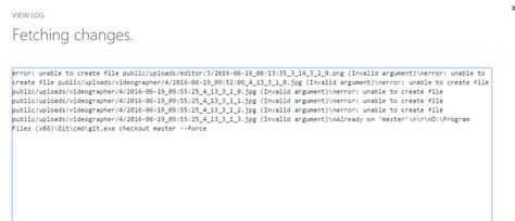 Laravel Azure Deployment From Git Gives Same Error Even When Fixed In