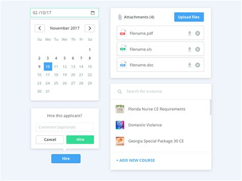 Components Web App Ui Design Document Management System App Ui Design