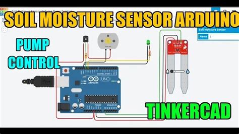 How To Make Soil Moisture Sensor Arduino Water Pump Control Tinkercad Aeroarduino